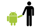 Como surgiu o mascote do android?